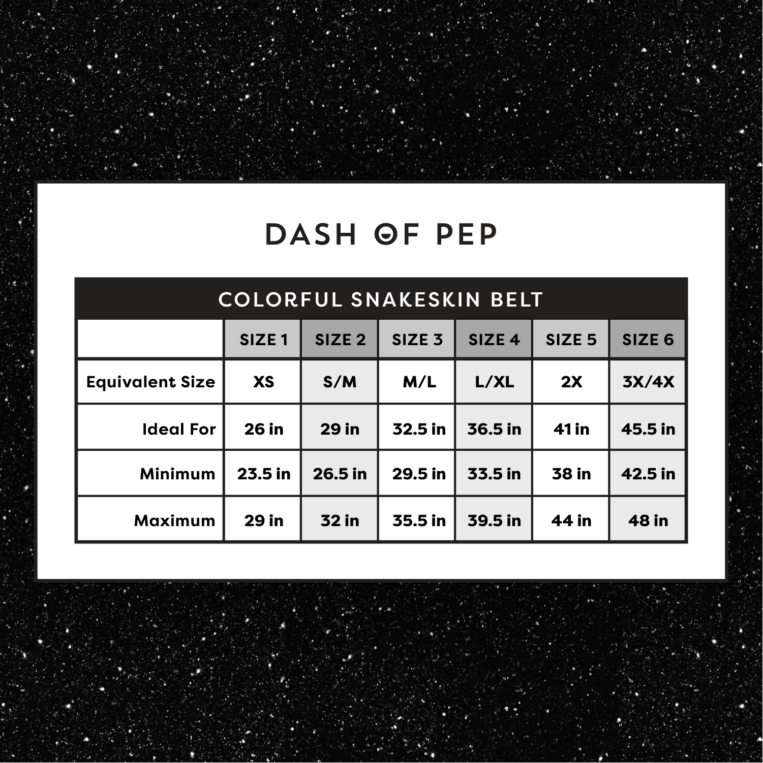 Body Positive Colorful Snakeskin Belt – DASH OF PEP