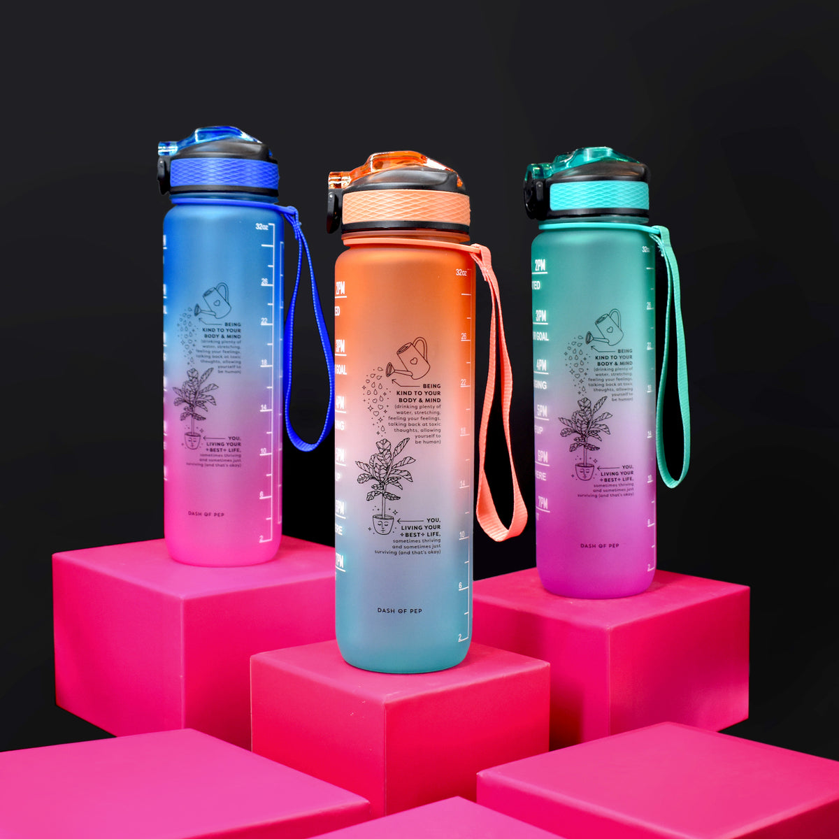 Self Care Water Bottle – DASH OF PEP