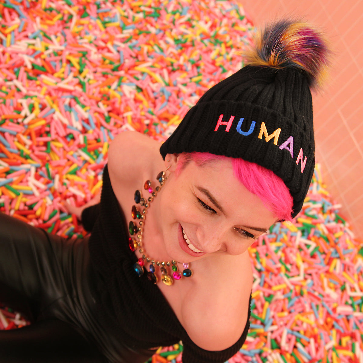 Human Beanie – DASH OF PEP